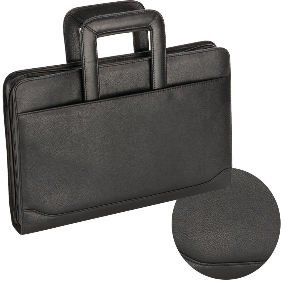 888C - A4 Leather Compendium